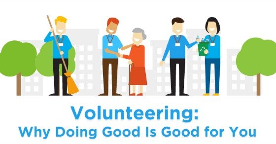 INFOGRAPHIC: Why People Who Volunteer Are Happier and Healthier ...